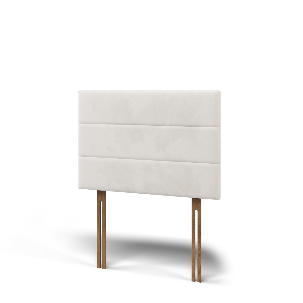 Horizontal Panels Fabric Upholstered Bespoke Low Headboard – Chic Concept