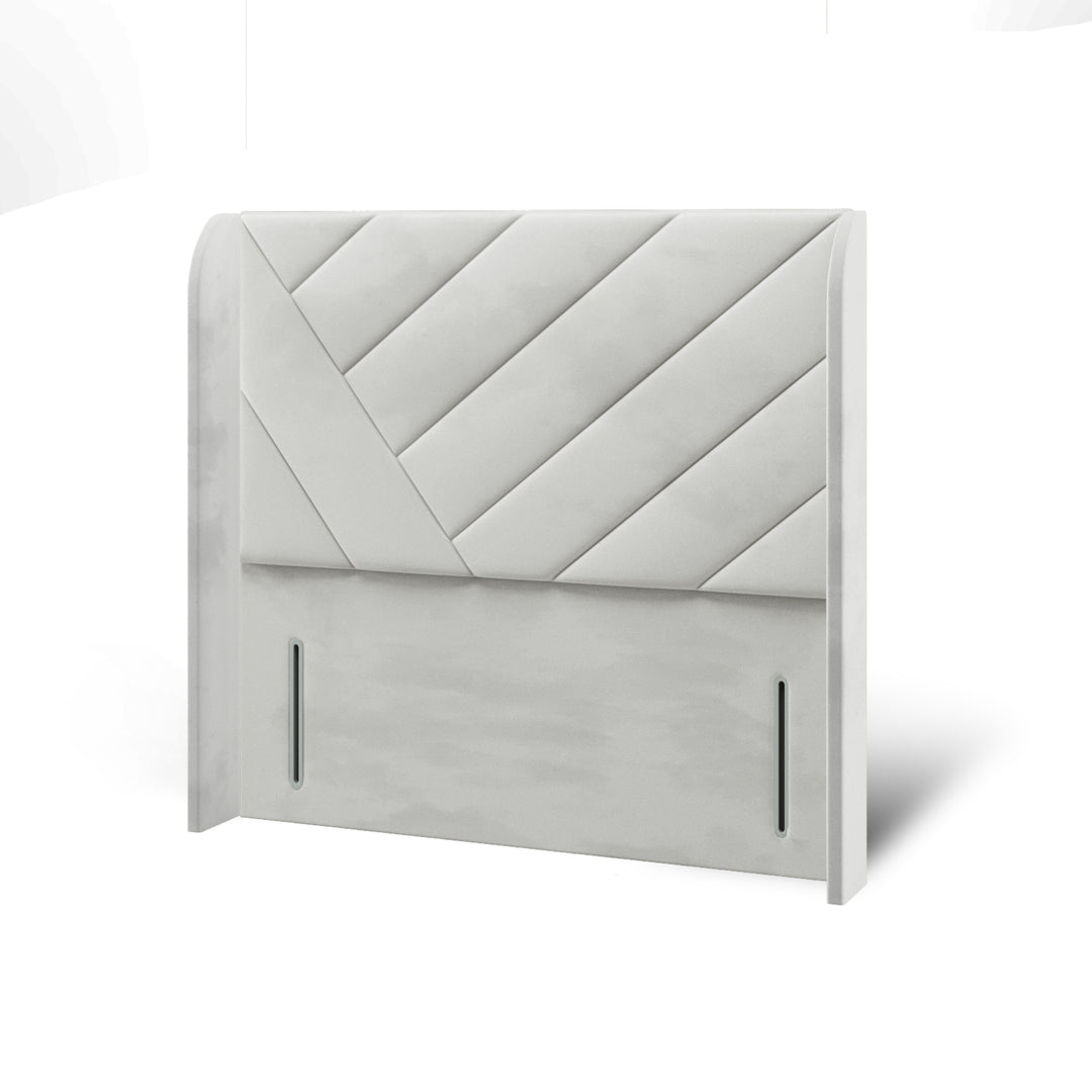 Everest Multi Diagonal Panel Sierra Winged Bespoke Ottoman Bed | Luxury ...