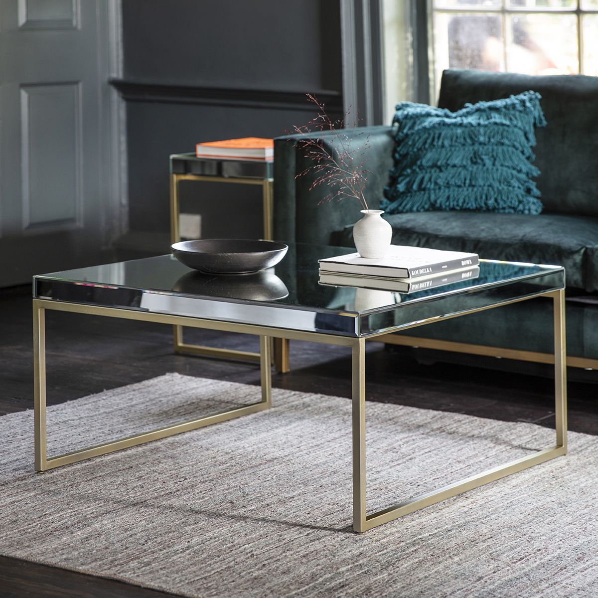 Champagne glass coffee table store