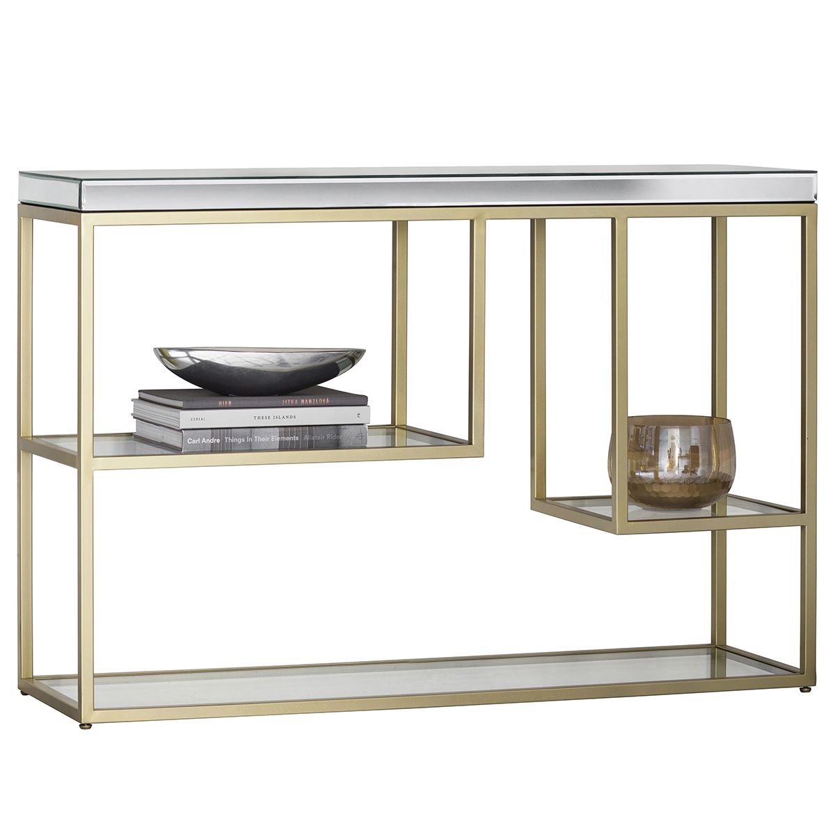 Pippard Champagne Console Table – Chic Concept