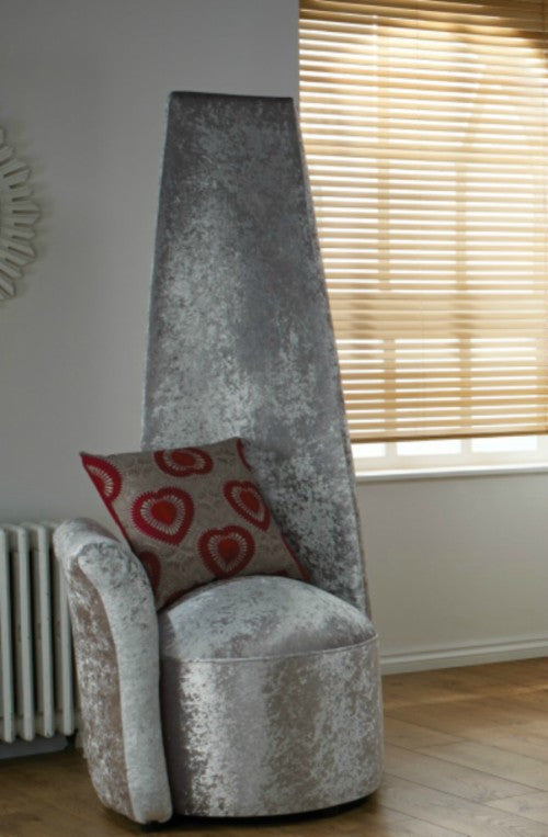 Velvet chair high back store